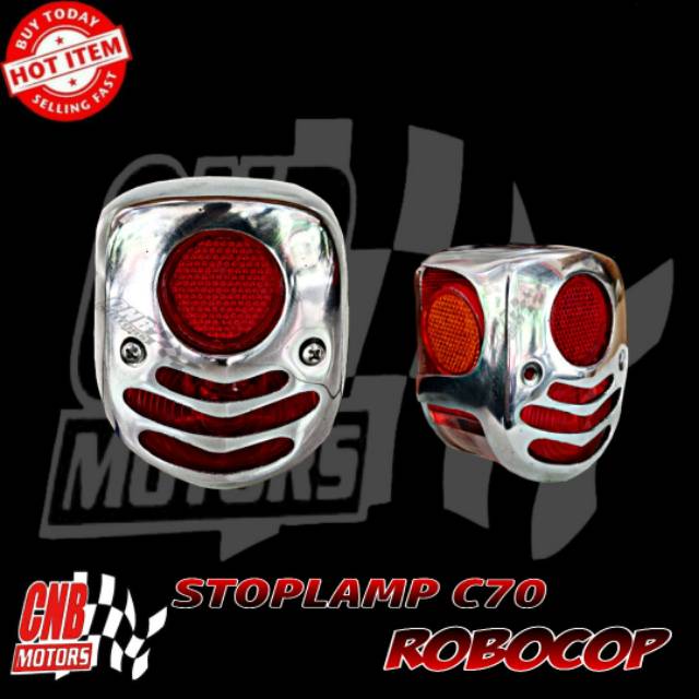Jual STOPLAMP LAMPU STOP C70 GRILL ROBOCOP CHOPPER STREETCUB JAPSTYLE ...