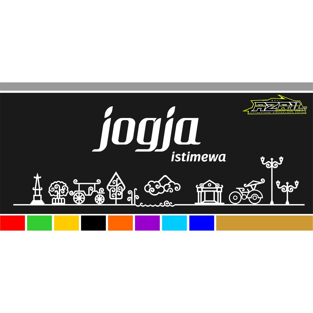 Jual Sticker icon JOGJA ISTIMEWA | Shopee Indonesia