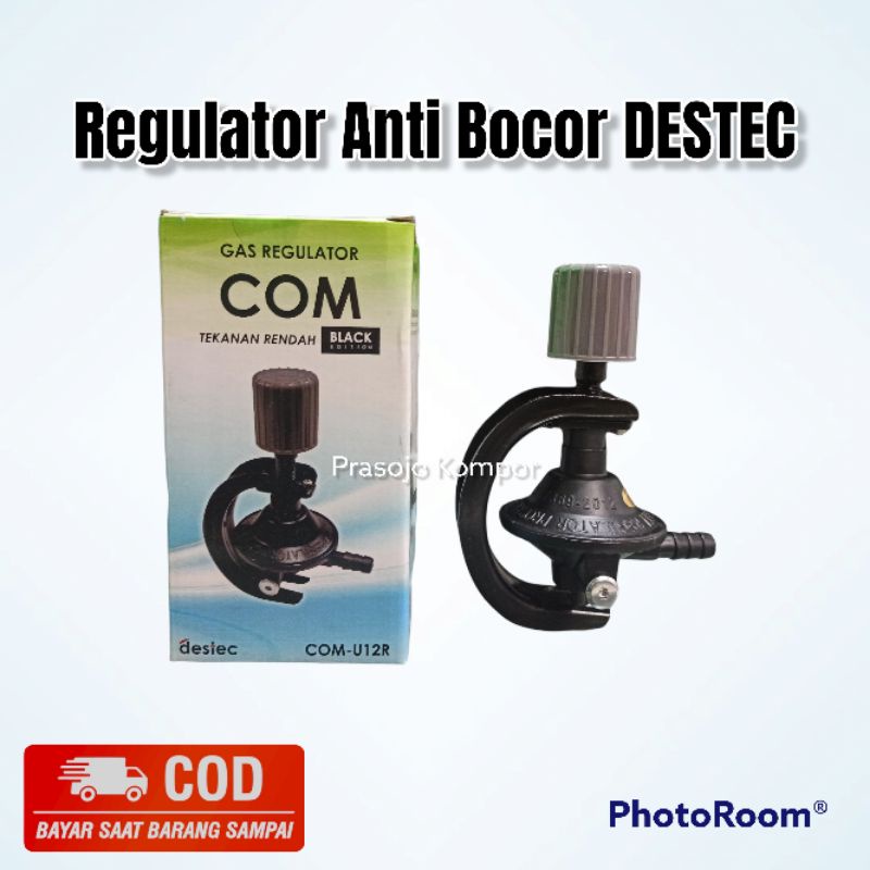 Jual Regulator Gas Anti Bocor DESTEC COM U12 R dan U12 RM | Shopee ...