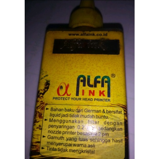 Jual tinta Alfa ink 100ml | Shopee Indonesia