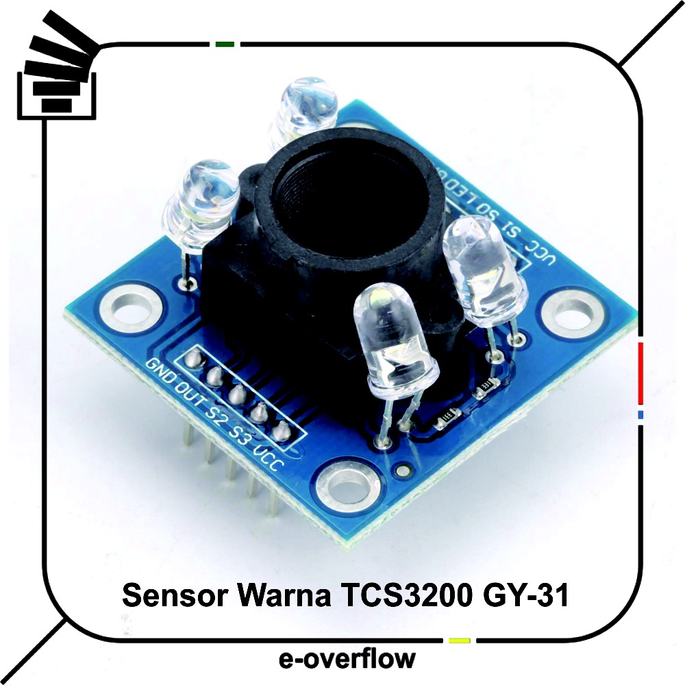 Jual Sensor Warna TCS3200 GY-31 TCS230 Color Sensor Module | Shopee Indonesia