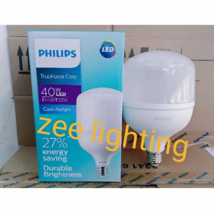Jual Lampu Philips LED True Force 40 Watt Putih (6500k) | Shopee Indonesia