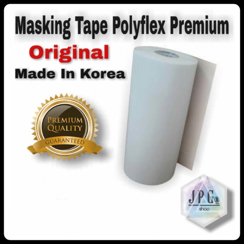 Jual Masking Tape Polyflex Premium Original Made In Korea | Shopee Indonesia