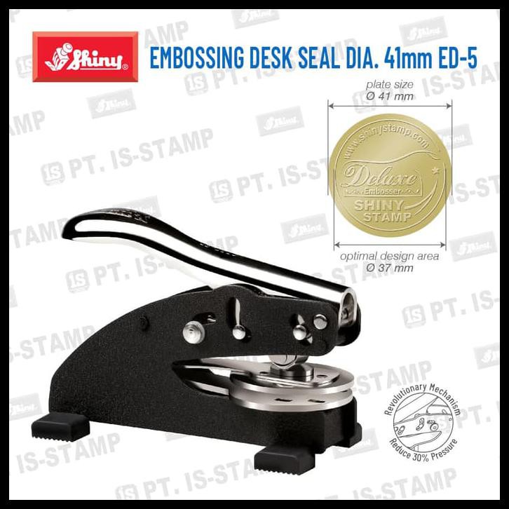 Jual Kualitas Terbaik Ed-5 (Stempel Emboss Shiny) | Shopee Indonesia