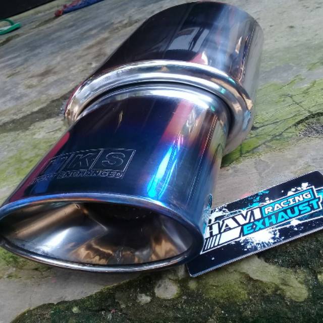 Jual HKS oval ( HAVI RACING EXHAUST ) | Shopee Indonesia