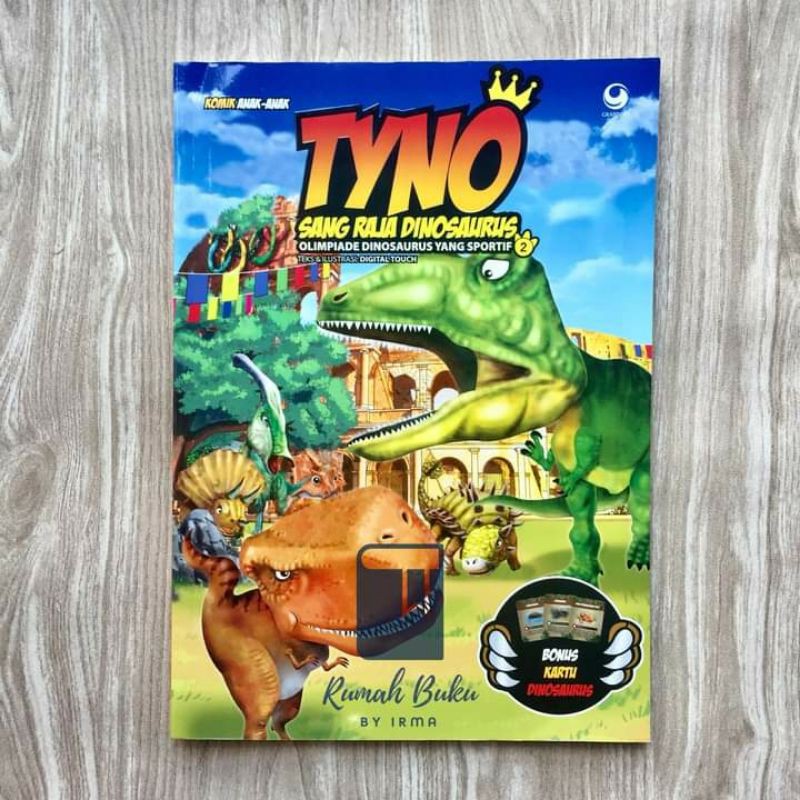 Jual TYNO, Sang Raja Dinosaurus (seri 2: olimpiade dinosaurus yang ...