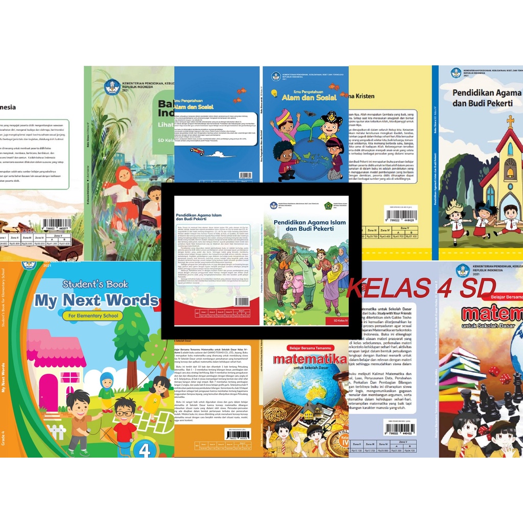 Jual Buku SISWA Kurikulum Merdeka Kelas 4 SD | Shopee Indonesia