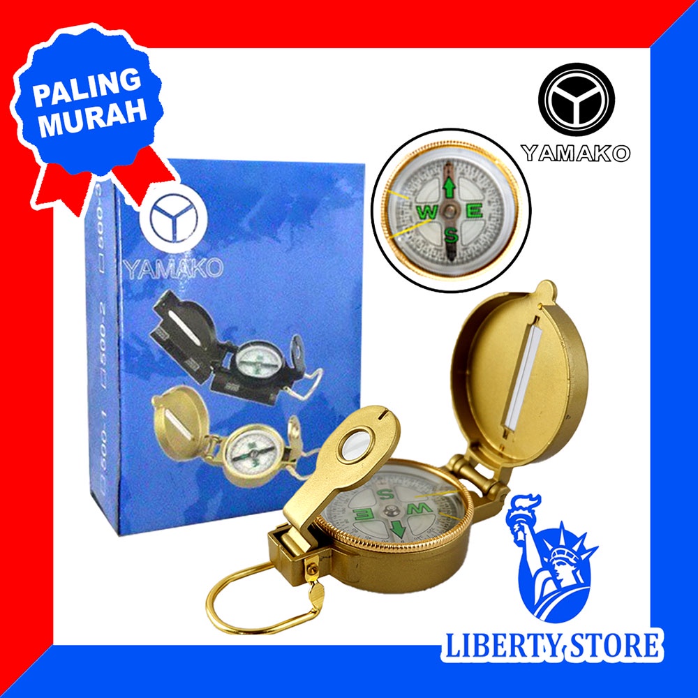 Jual Kompas Besi Compass Lensa Lensatic Bidik BESI | Shopee Indonesia