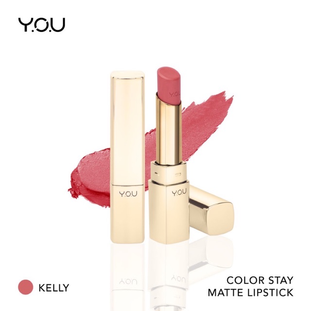Jual YOU The Gold One Color Stay Matte Lipstick 3.2g | Shopee Indonesia