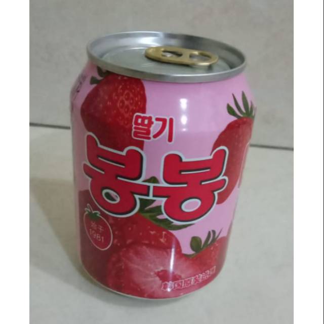 Jual Crushed Strawberry Juice Korean Juice 238ml / Minunan Rasa Stoberi ...