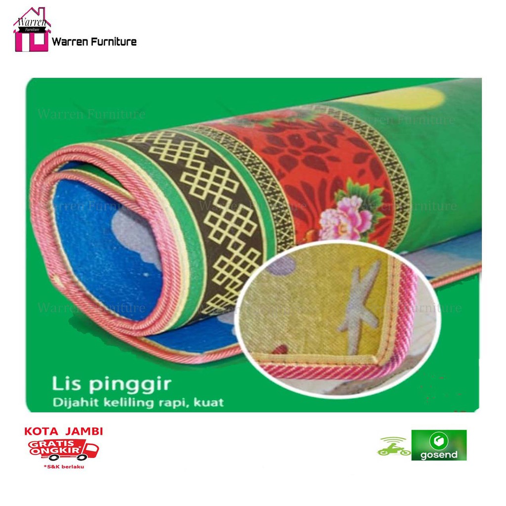 Jual Karpet / Tikar Lantai spon busa milton uk. 180 x 180 | Shopee ...