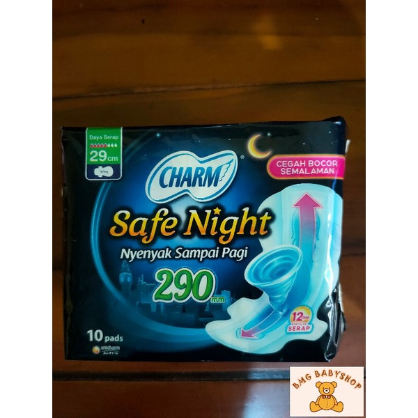 Jual CHARM SAFE NIGHT 29CM 9P (Kemasan Baru) | Shopee Indonesia