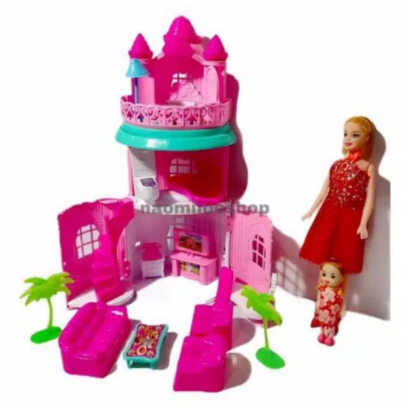 Jual DREAM CASTLE / MAINAN ANAK EDUKASI RUMAH RUMAHAN ISTANA MEGAH LUCU | Shopee Indonesia