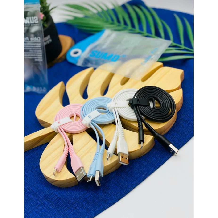 Jual KABEL DATA SUMO SCU 100 FAST CHARGING BEST CABLE MICRO USB - MURAH ...