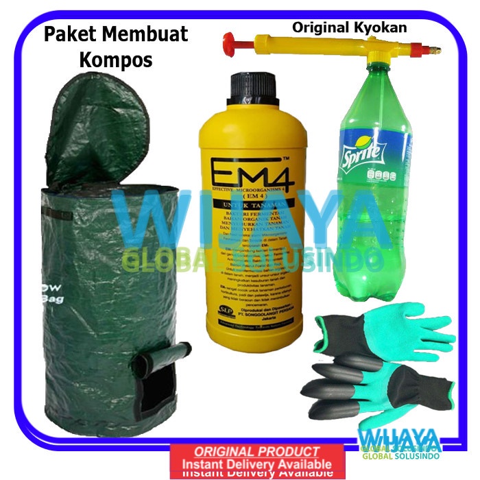 Jual Paket Lengkap Membuat Kompos - Compost Bag 200 Liter (Large ...