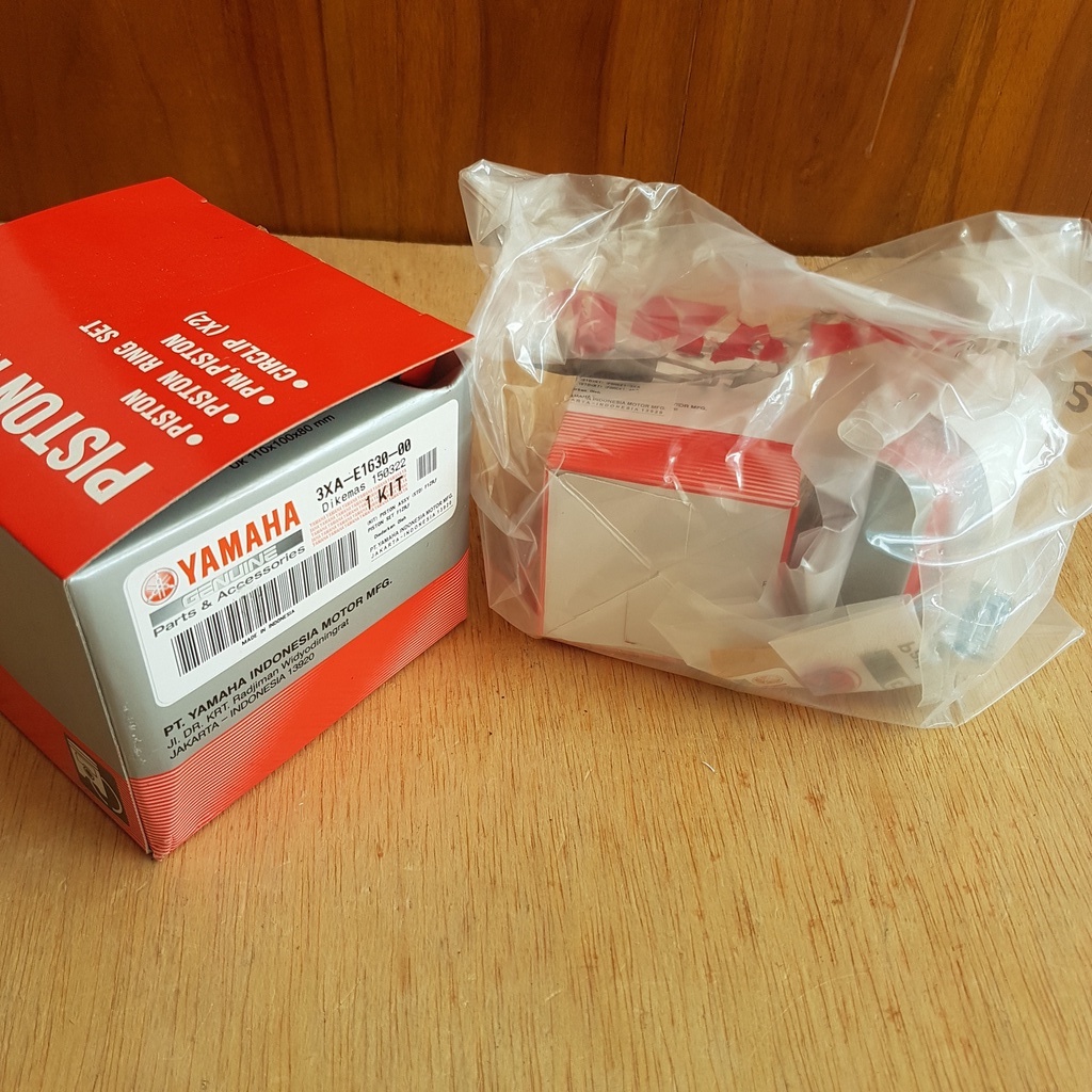 Jual PISTON KIT 3XA FORCE 1 3XA-E1630-00 ORIGINAL YAMAHA | Shopee Indonesia