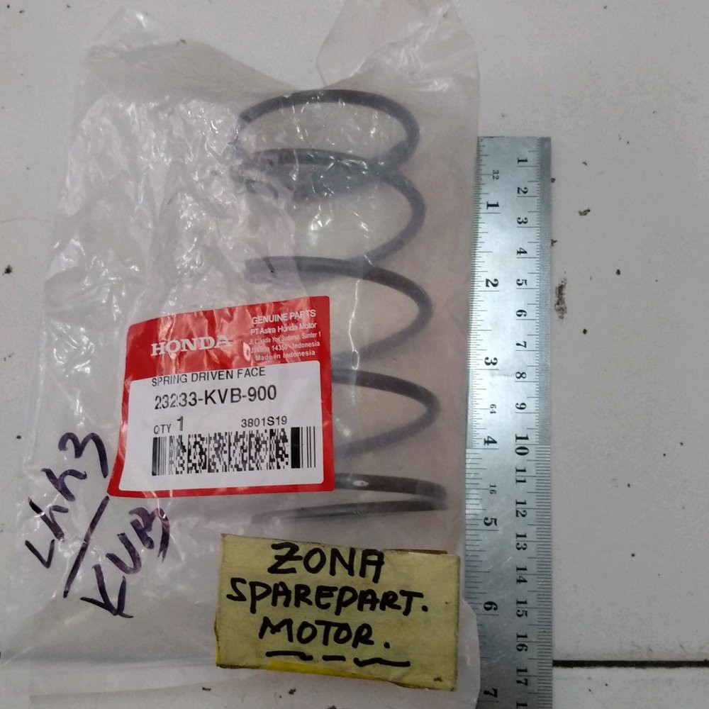 Jual Spring Driven Face Per CVT Vario 110 Karburator AHM 23233 KVB 900 ...