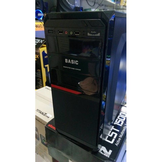 Jual CASE / CASING KOMPUTER / PC POWER UP NEW BASIC MODEL B | Shopee ...