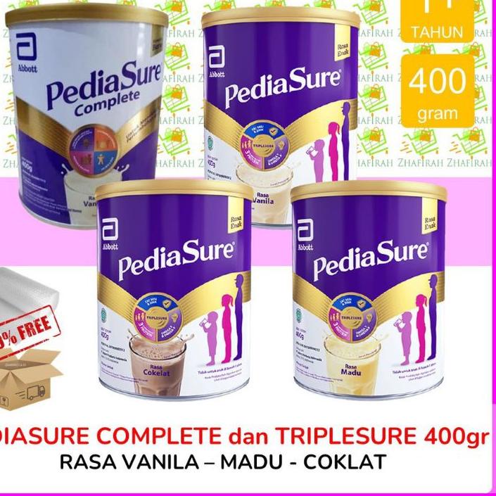 Jual Ada bonus Jika Beruntung Pediasure COMPLETE // PediaComplete dan TRIPLESURE VANILA COKLAT ...