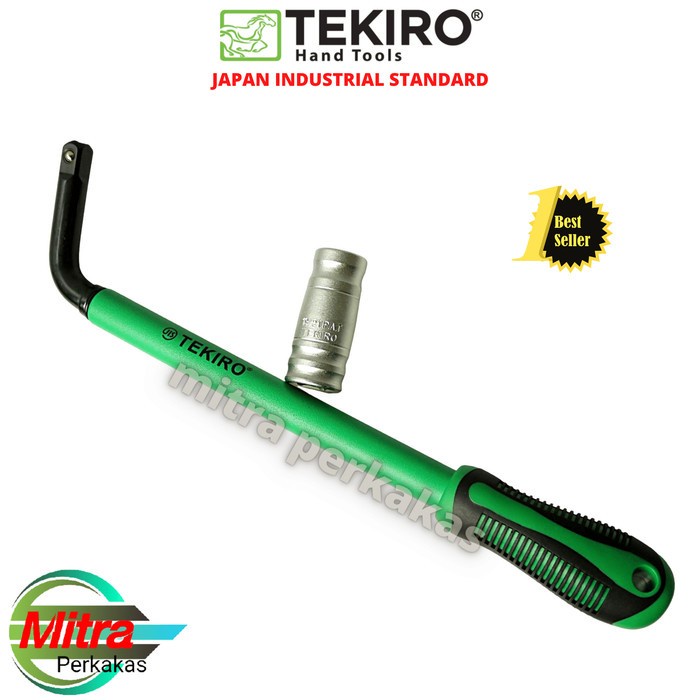 Jual Tekiro Kunci Roda Tarik 19 X 21 Mm Pembuka Mur Roda Ban Mobil ...