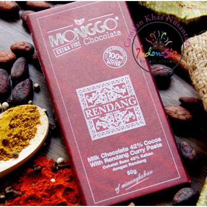 Jual COkelat MONGGO - RENDANG - Local Taste Global Quality khas Jogja ...