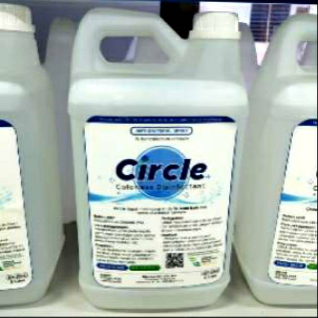 Jual Desinfektan Circle 5 liter foodgrade Disinfektan 5L | Shopee Indonesia