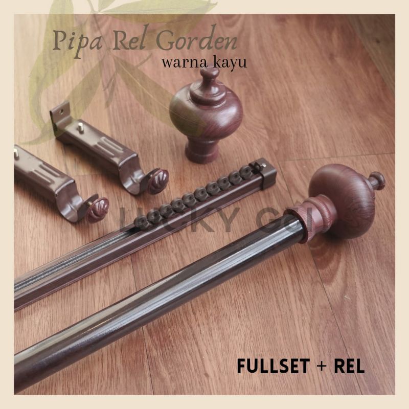 Jual Pipa Rel Gorden serat kayu, pipa gorden kayu | Shopee Indonesia