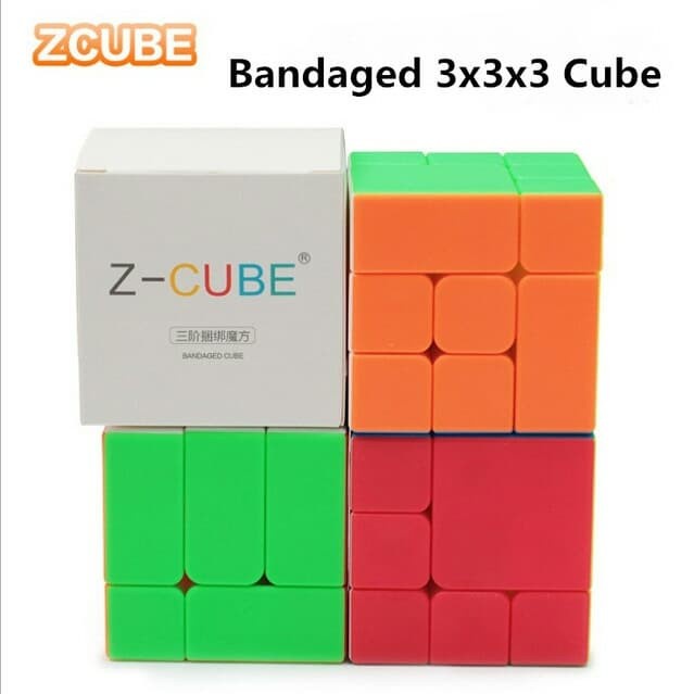 Jual Rubik Z-Cube 3x3 Bandaged A Stickerless ORIGINAL | Shopee Indonesia