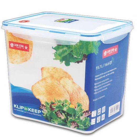 Jual Lion Star KP-60 Klip To Keep 1803 (15,7 L) Kotak Makan Besar ...