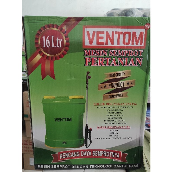 Jual TANGKI SEMPROT ELEKTRIK 16 LITER VENTOM | Shopee Indonesia