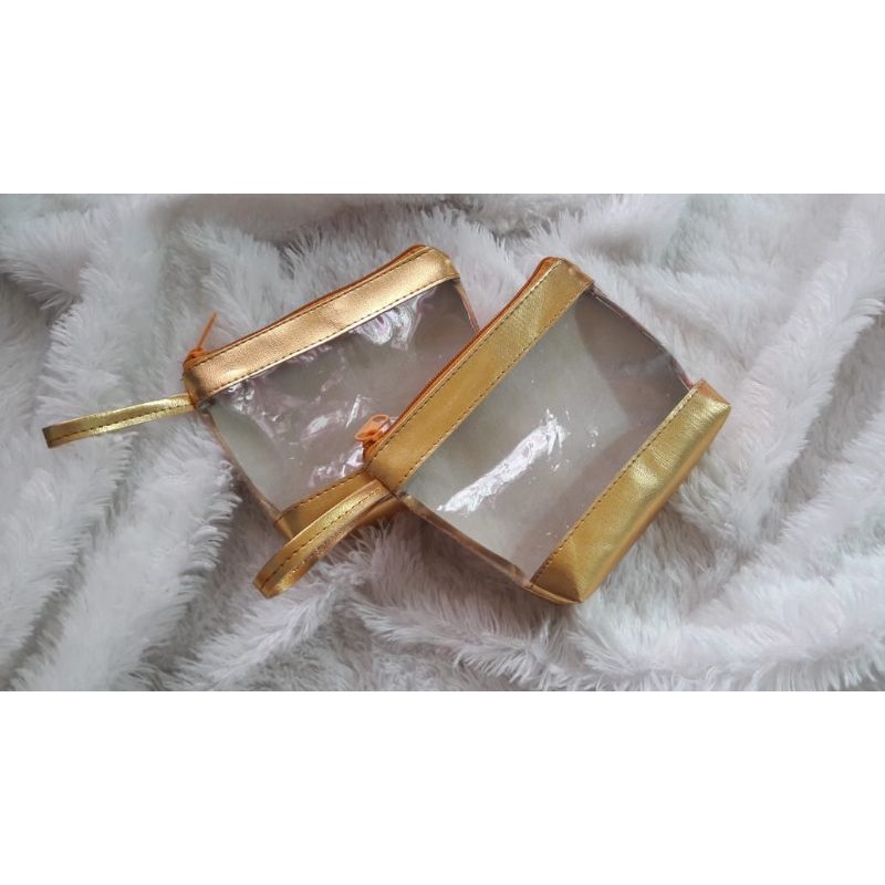 Jual POUCH KOSMETIK CUSTOM / POUCH PVC ( min order 100 pcs ) | Shopee ...