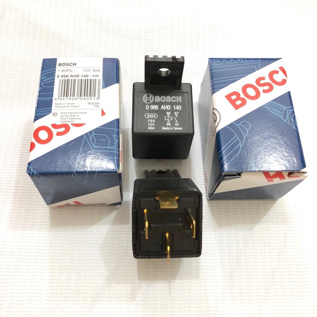 Jual Relay BOSCH 4 kaki 12V 30A - 0 986 AH0 140 Ori / RELAY KLAKSON ...