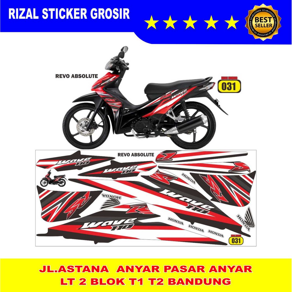 Jual striping revo absolute variasi mantaapp | Shopee Indonesia
