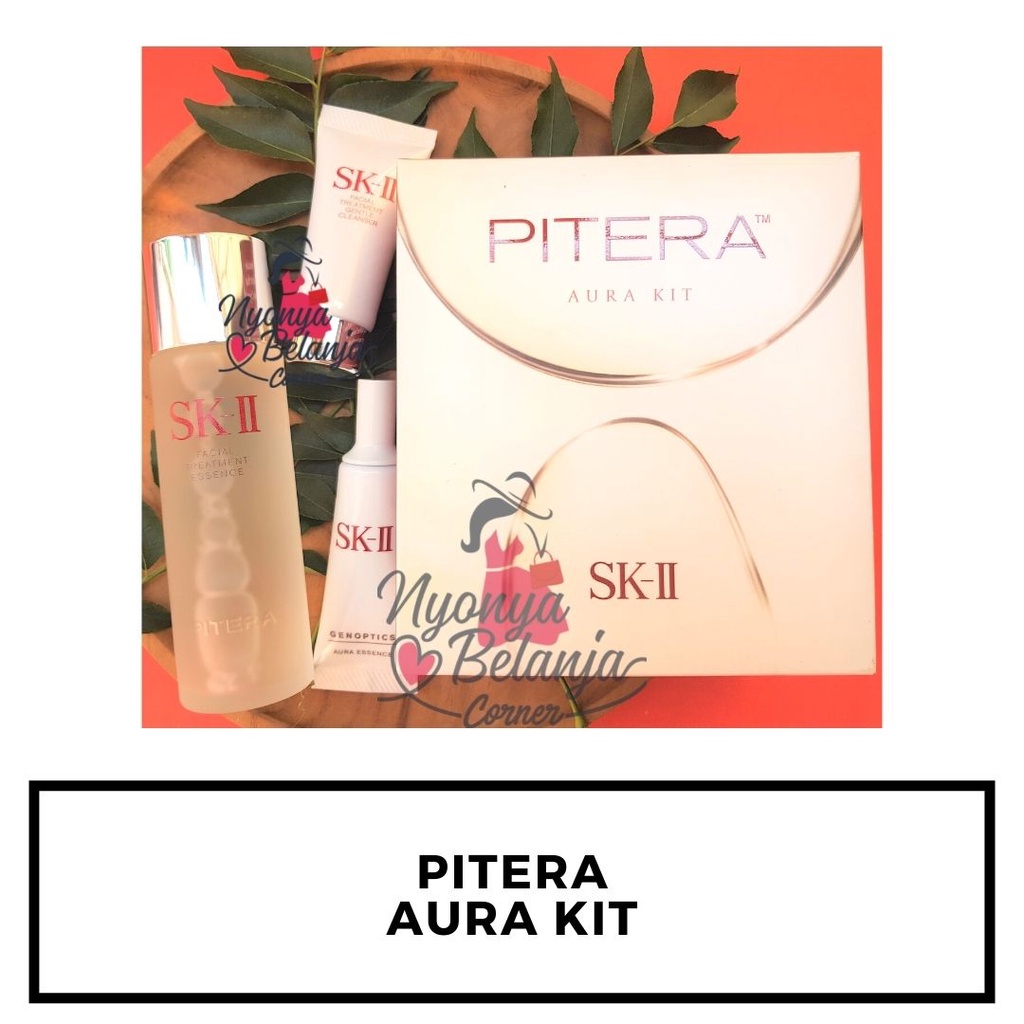 Jual (BPOM) SK-II SKII PITERA Aura Kit set dengan Genoptics Aura | Shopee Indonesia