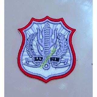 Jual LOGO SATPAM BORDIR TIMBUL#PIN KEWENANGAN SATPAM#ATRIBUT SATPAM ...