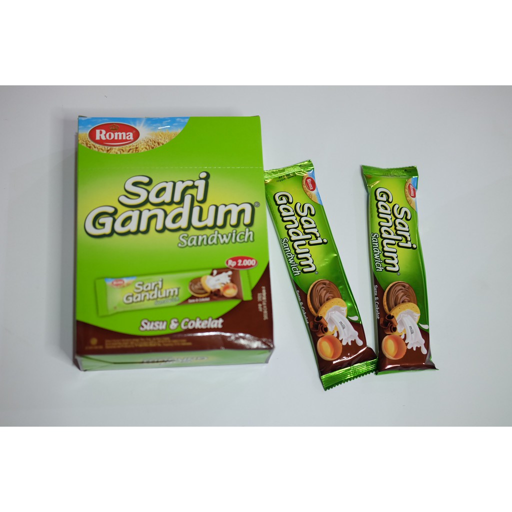 Jual Roma Sari Gandum Box Sandwich 27 gr x 12 pcs | Shopee Indonesia