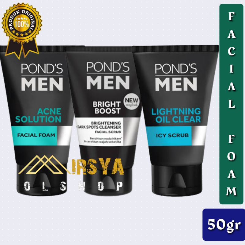 Jual PONDS MEN 50 GR | Shopee Indonesia