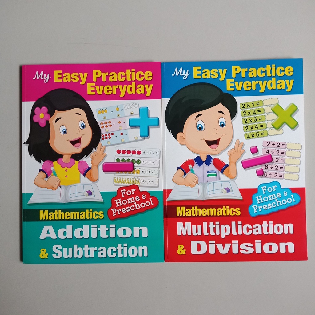 Jual BUKU MY EASY PRACTICE EVERYDAY MATHEMATICS FOR HOME & PRESCHOOL (PILIHAN PER BUKU) | Shopee ...