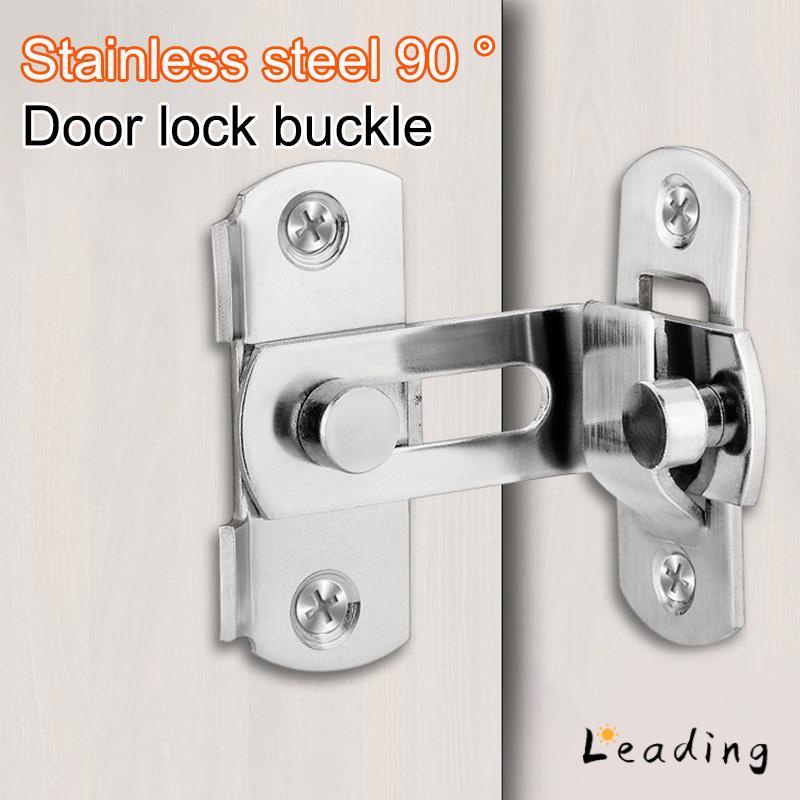 Jual Gesper Kunci Pintu Gudang Sudut Kanan Push-pull Shift Door Pengait ...