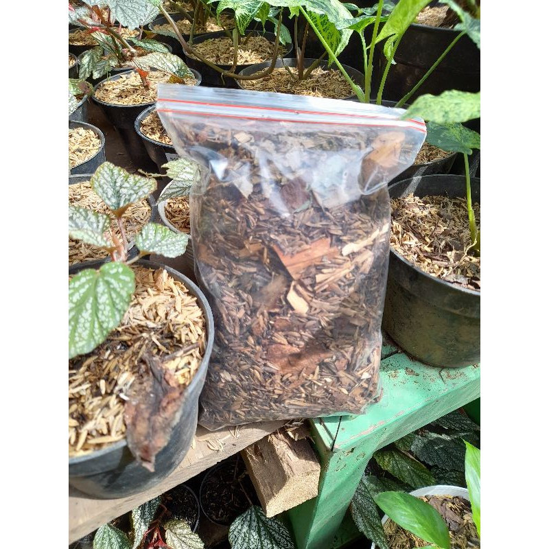 Jual Media Tanam Siap Pakai(Kombinasi Sekam,daun bambu dan andam ...