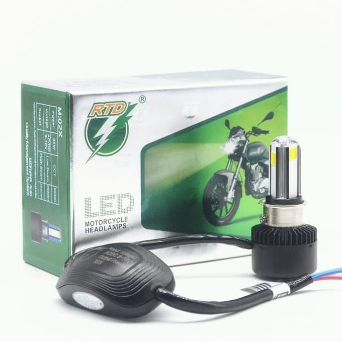 Jual DIJUAL LAMPU LED HEADLAMP MOTOR RTD 6 SISI M02E LAMPU UTAMA #3 ...