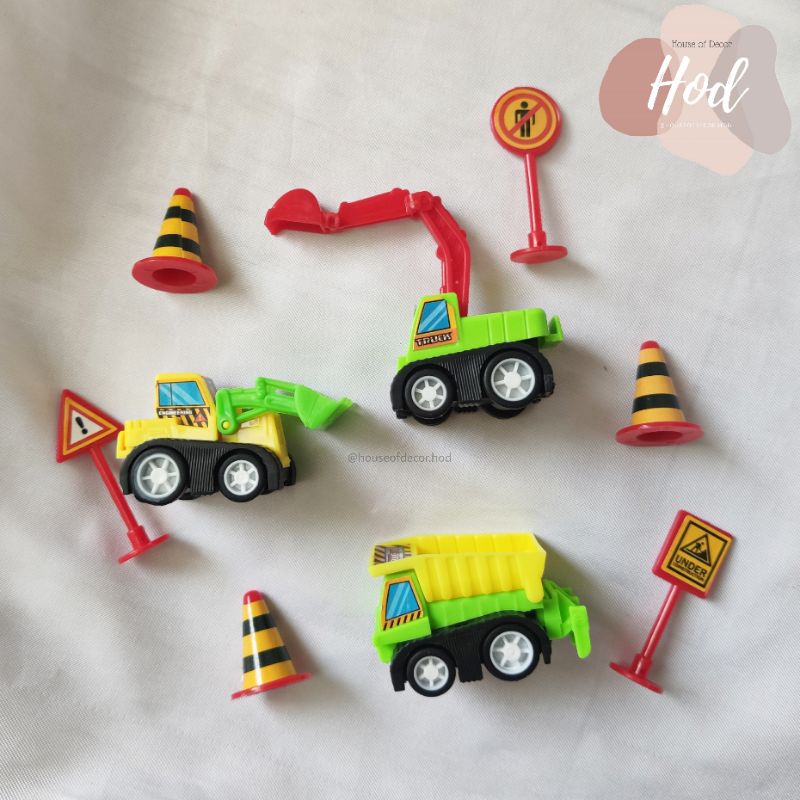 Jual Topper Excavator Konstruksi Alat Berat Beko Rambu Proyek Jalan ...