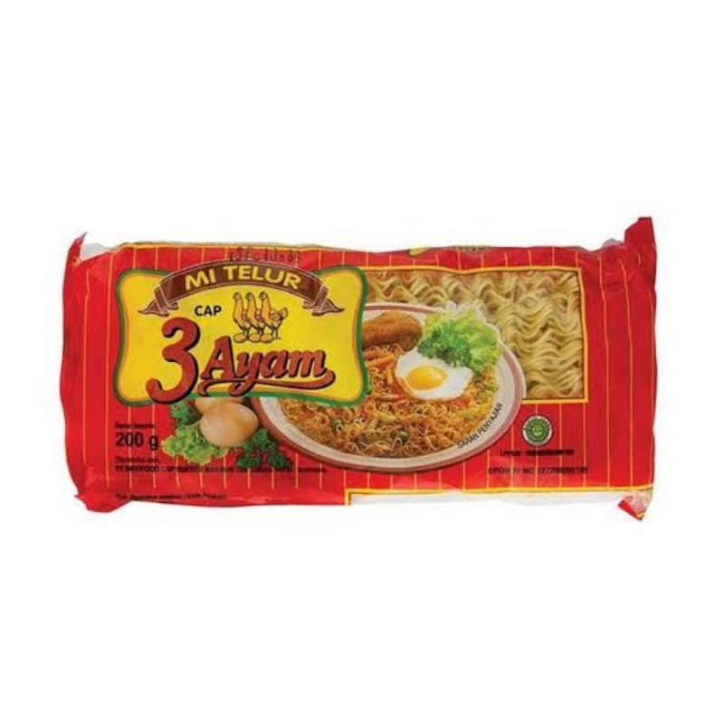 Jual MI TELUR CAP 3 AYAM | Shopee Indonesia