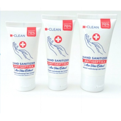 Jual H-CLEAN Handsanitizer tube Gel | Shopee Indonesia