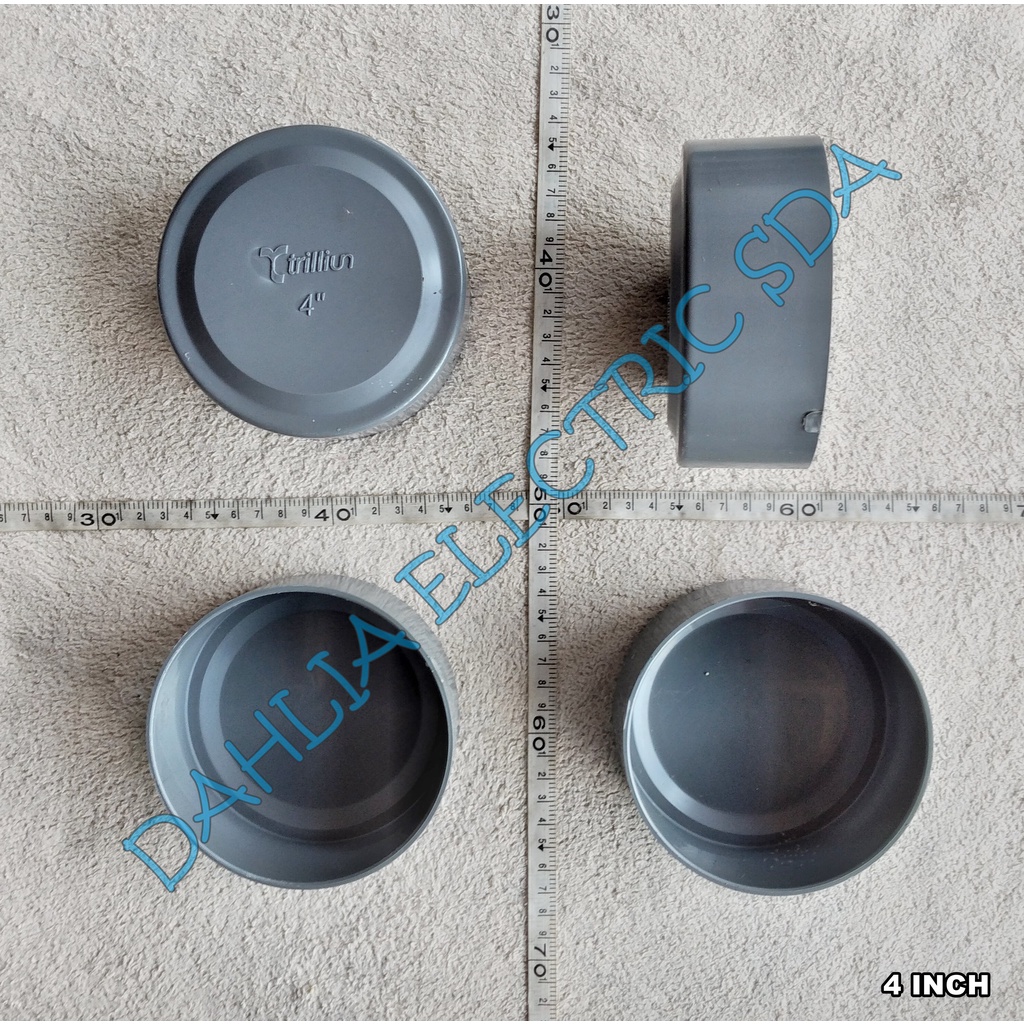 Jual DOP / TUTUP PIPA PVC 4 INCH TRILLIUN | Shopee Indonesia