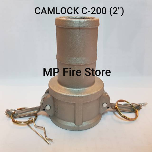 Jual Camlock Aluminium Type C 200 2" ( 2 Inch) Quick coupling Joint | Shopee Indonesia