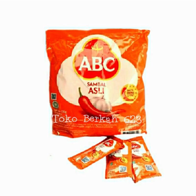 Jual ABC Sambal Asli Netto 8gr Isi 22 Sachet - Saus ABC stick | Shopee ...