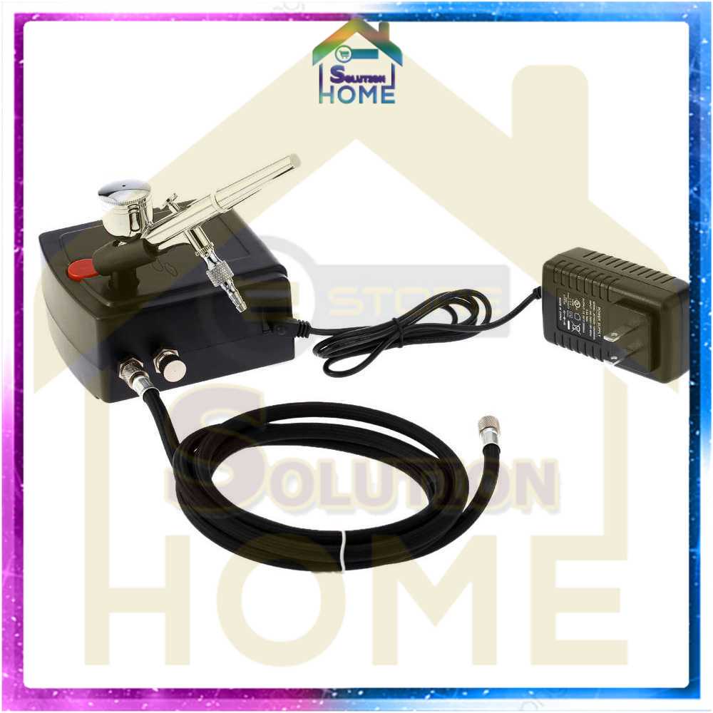 Jual HOME STORE SOLUTION - KMOON Air Compressor Tatto Nail Art 25PSI ...