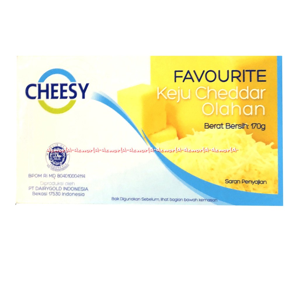 Jual Cheesy Favourite 160gr Processed Cheddar Cheese Keju Chedar Olahan ...