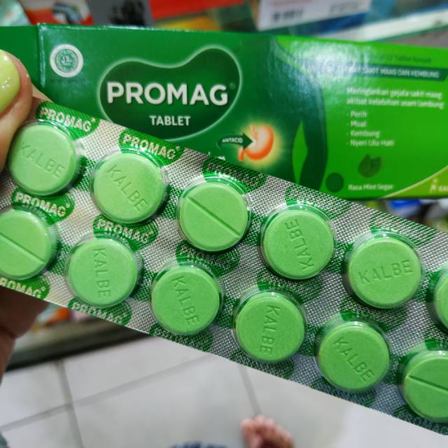 Jual Promag tablet isi 10 tablet | Shopee Indonesia
